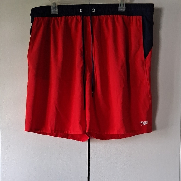 Speedo | Swim | Speedo Red Swim Shorts | Poshmark